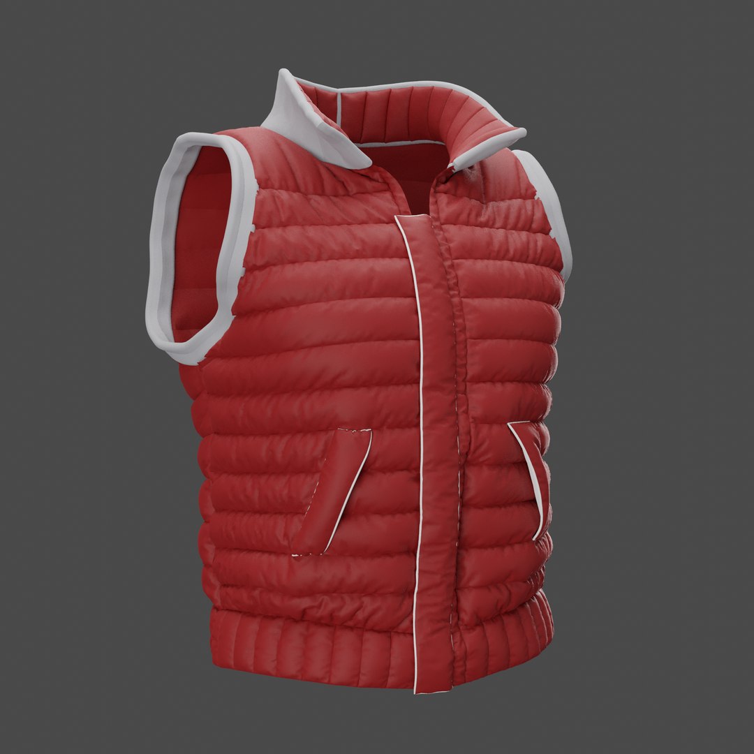 Vest Character 3D Model - TurboSquid 1572839
