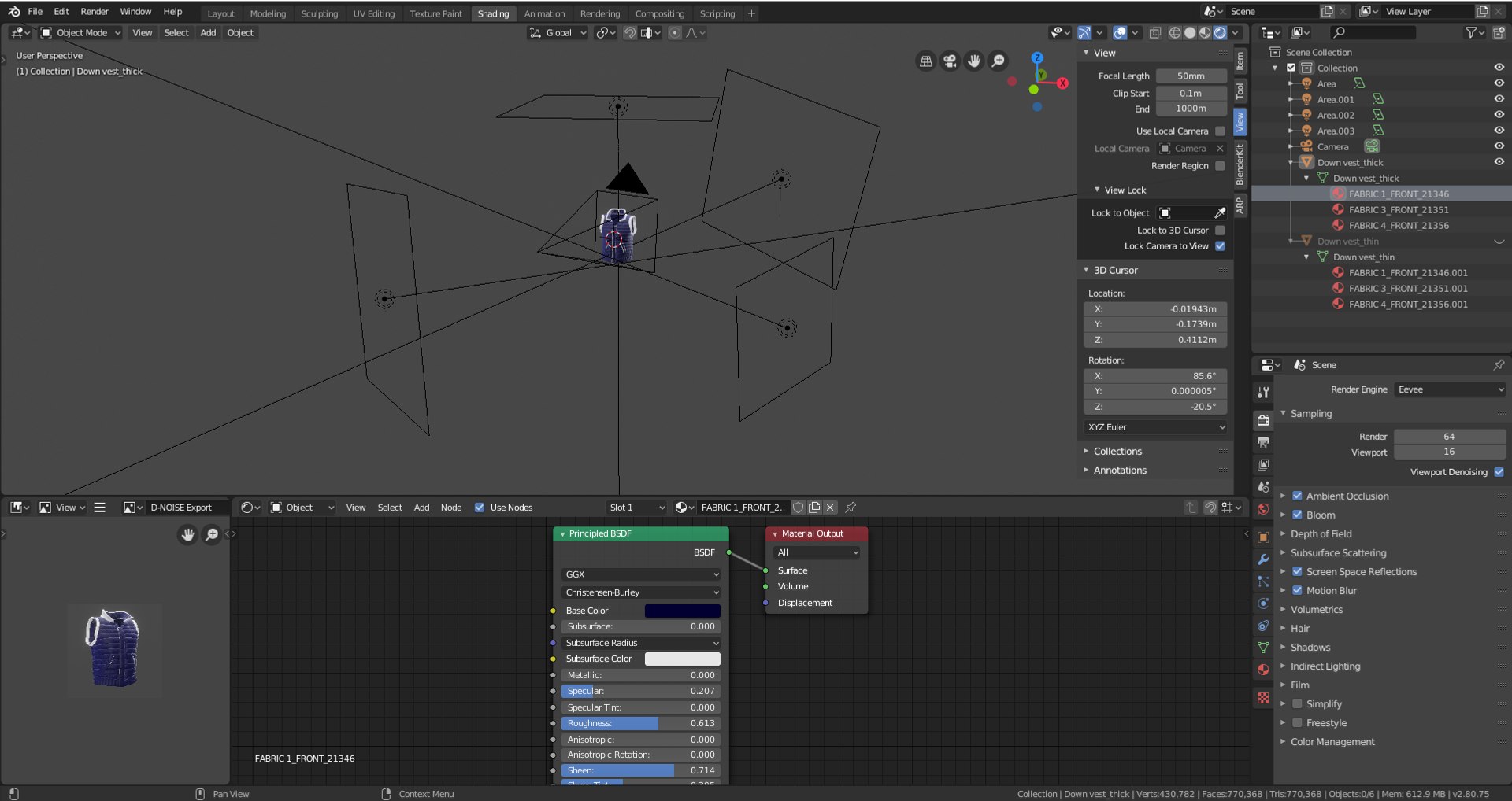 Vest Character 3D Model - TurboSquid 1572839