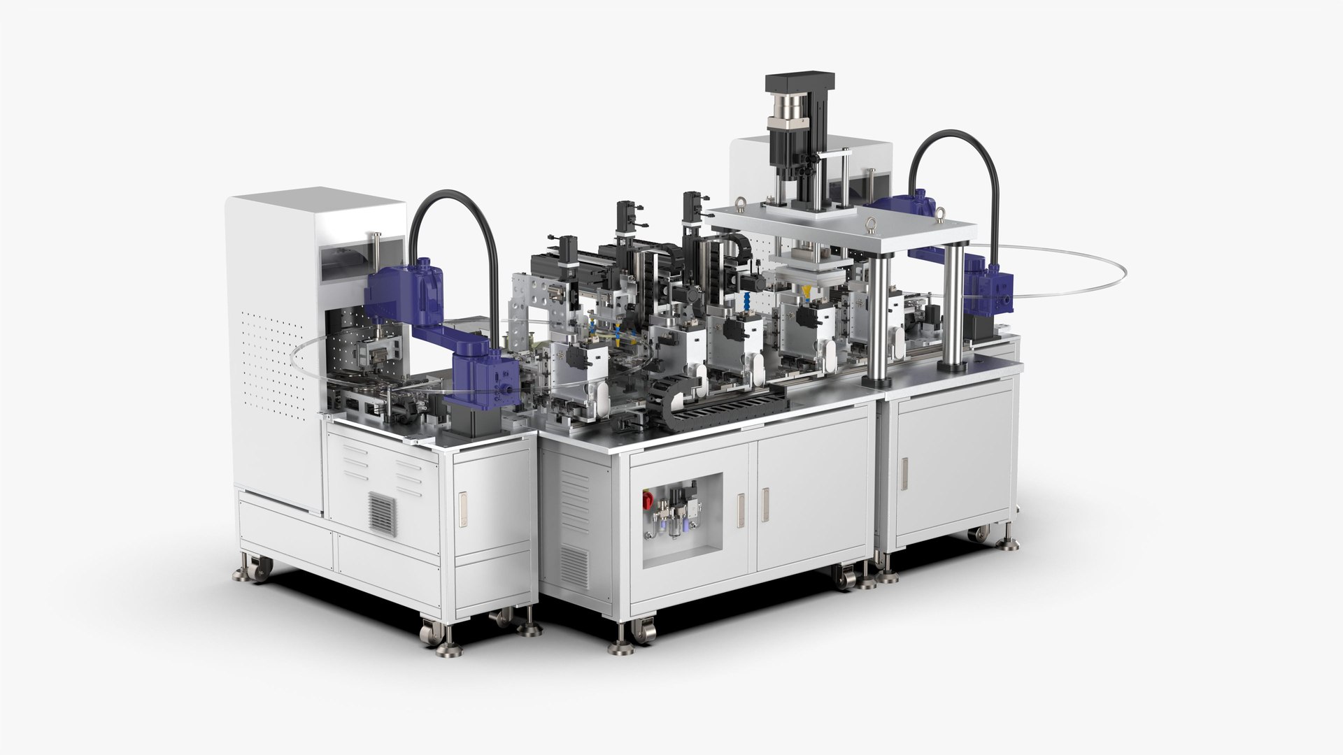 Automatic Copper Tube Grinding Full Circle Machine 3D - TurboSquid 2270476