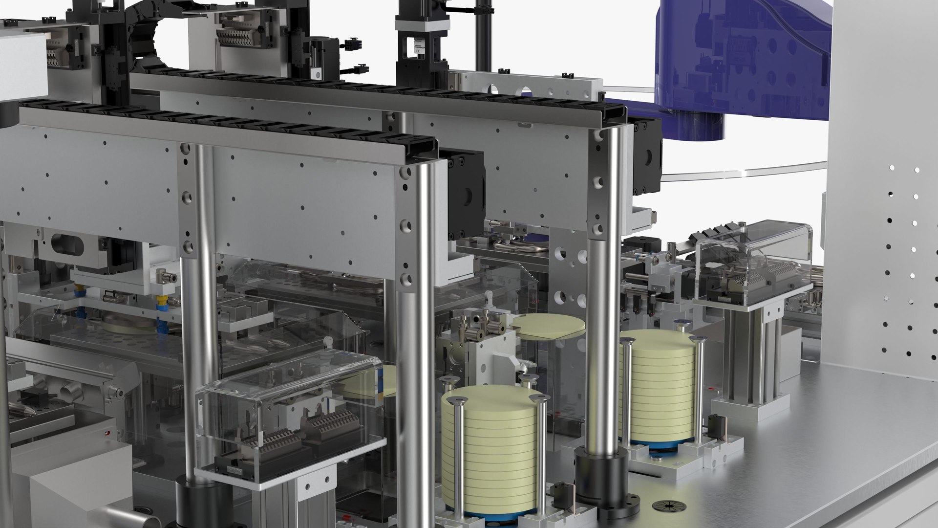 Automatic Copper Tube Grinding Full Circle Machine 3D - TurboSquid 2270476