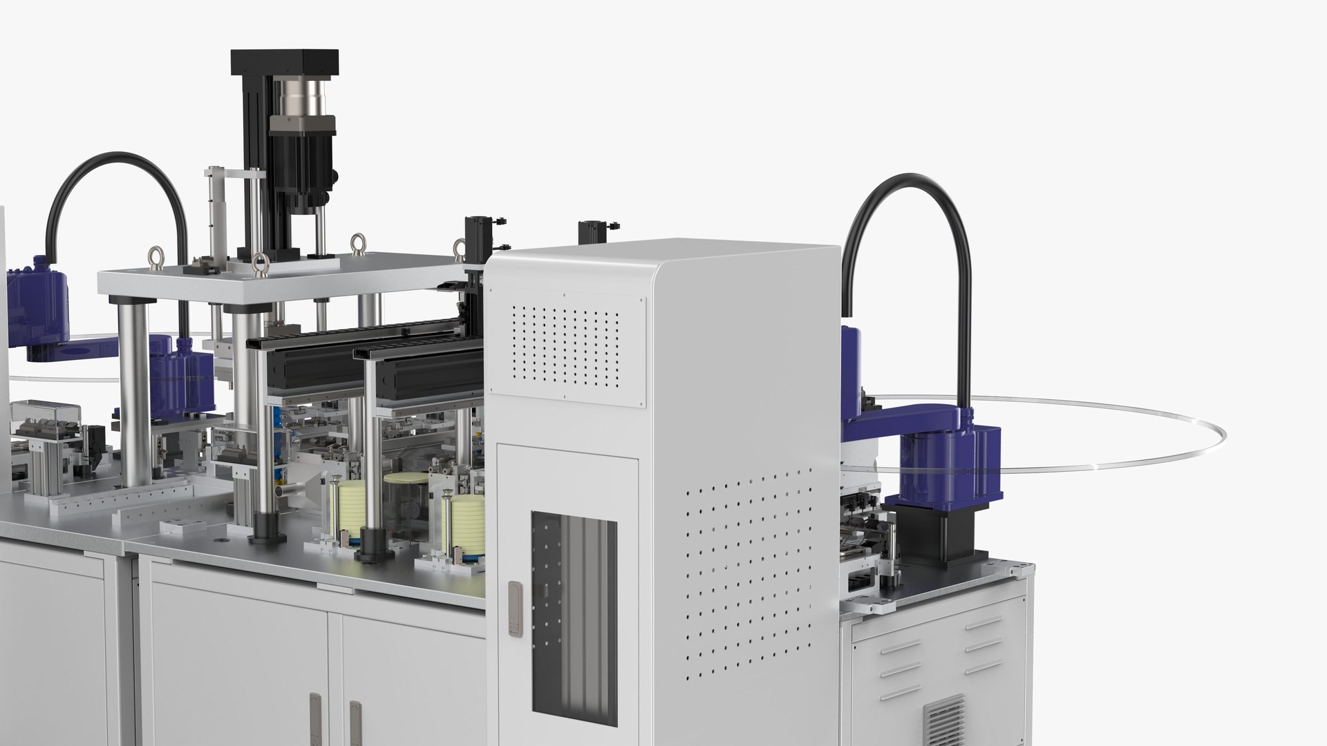 Automatic Copper Tube Grinding Full Circle Machine 3D - TurboSquid 2270476