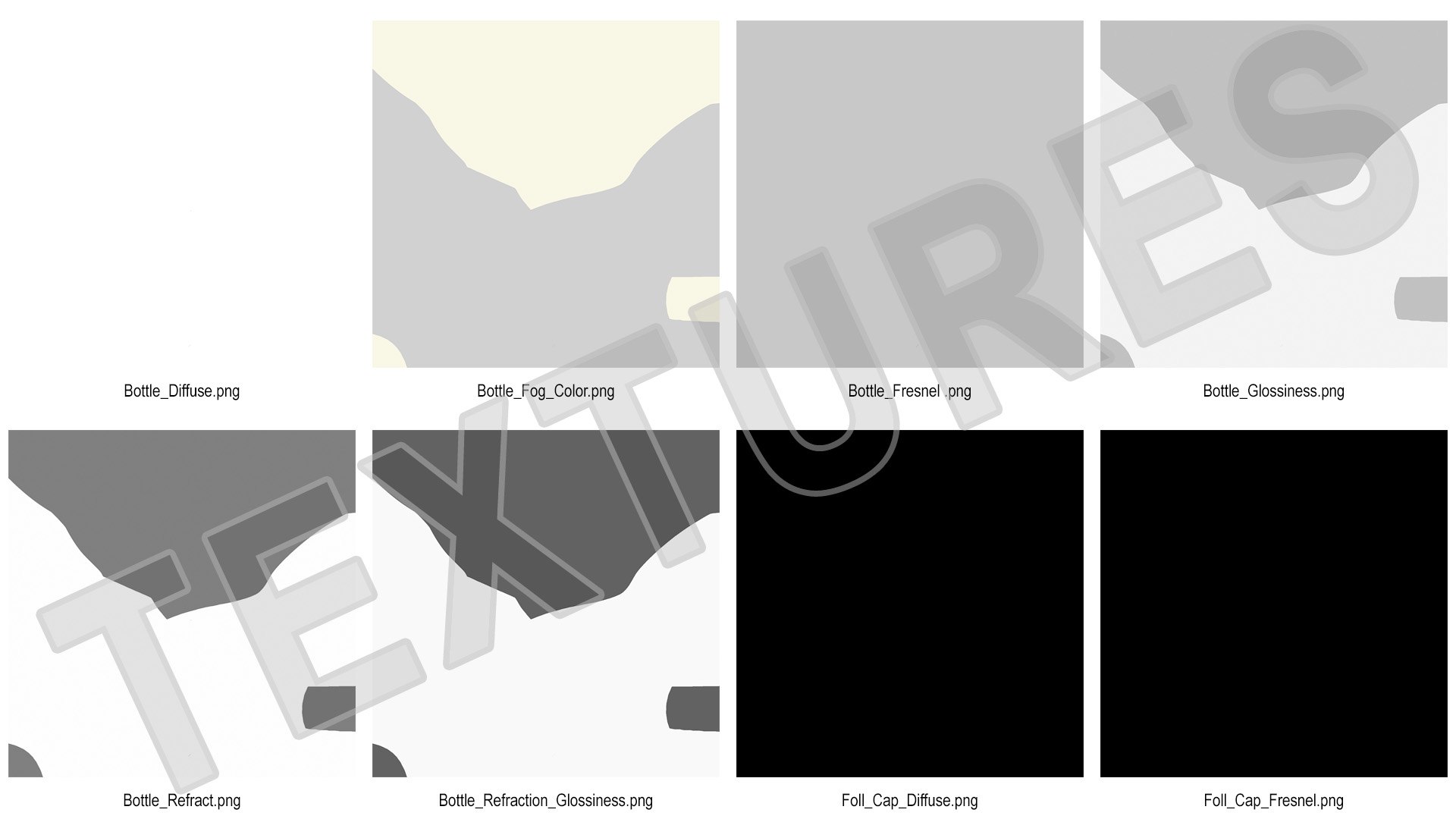 3D Model Glass Bottle One Pint With Foil Top - TurboSquid 2202469