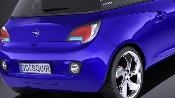 3D model opel adam - TurboSquid 1195951