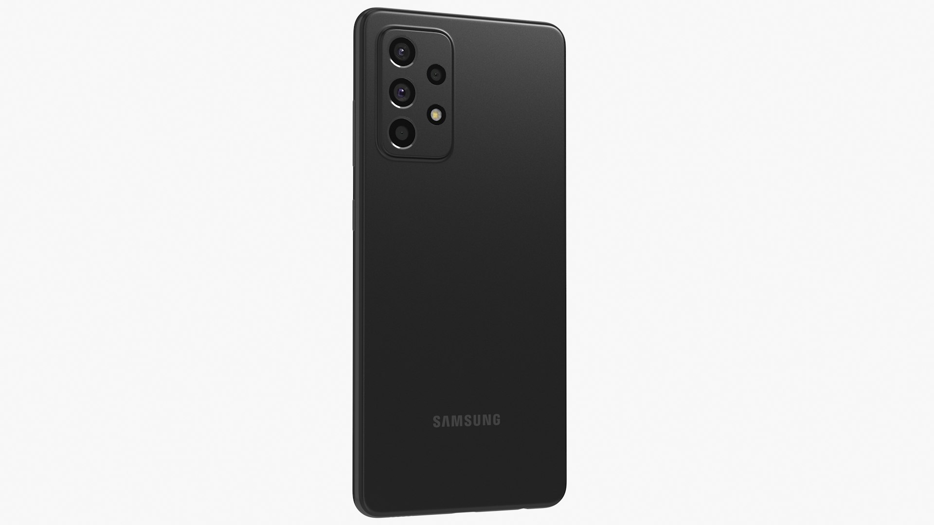Samsung Galaxy A52s Black Model - TurboSquid 1782188