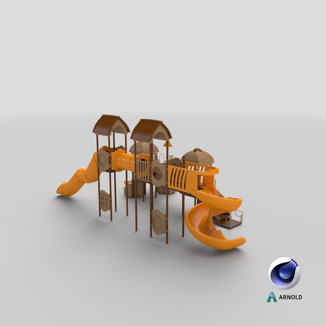 3D Playground For Children - TurboSquid 2040575