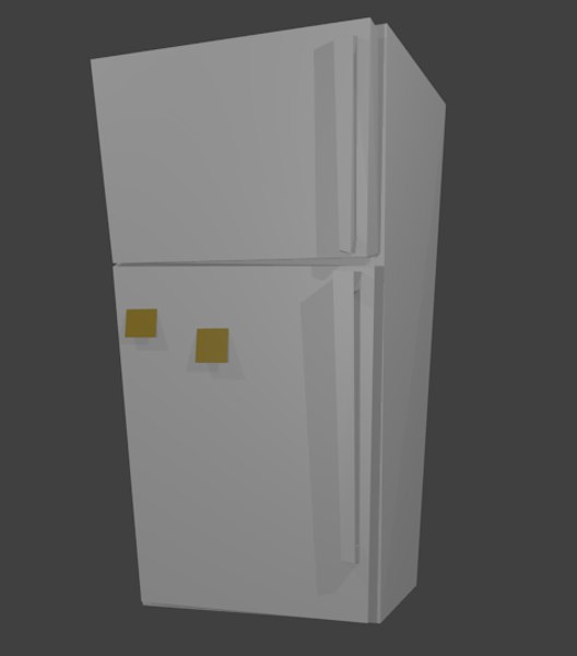 Free Refrigerator 3D Models for Download | TurboSquid