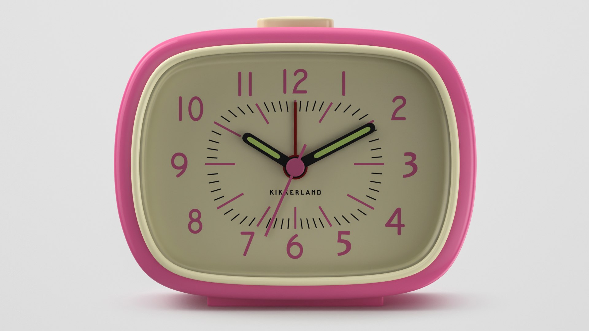 Retro Alarm Clock 03 3D Model - TurboSquid 1945396