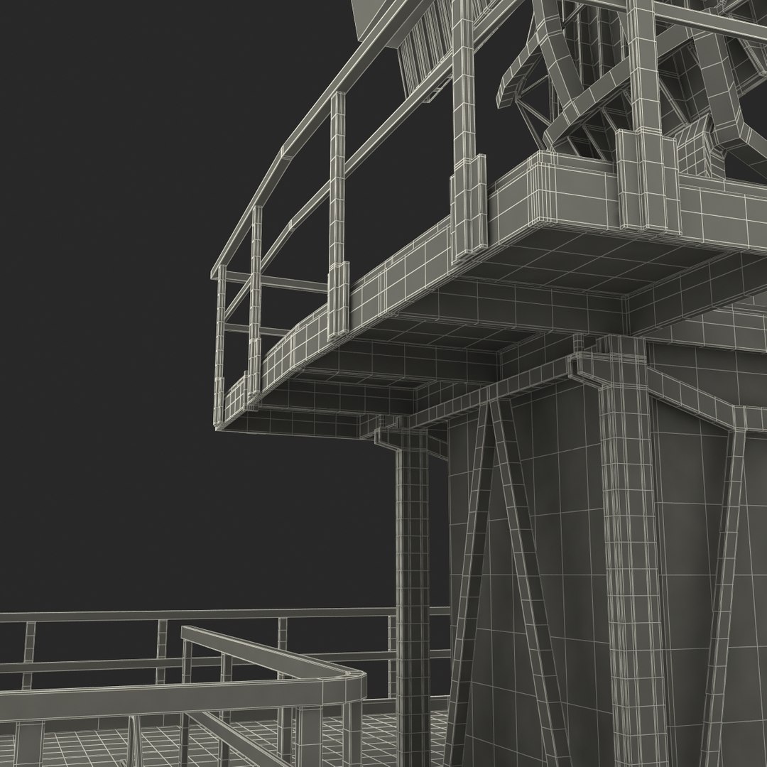 Airport Primary Surveillance Radar 3ds