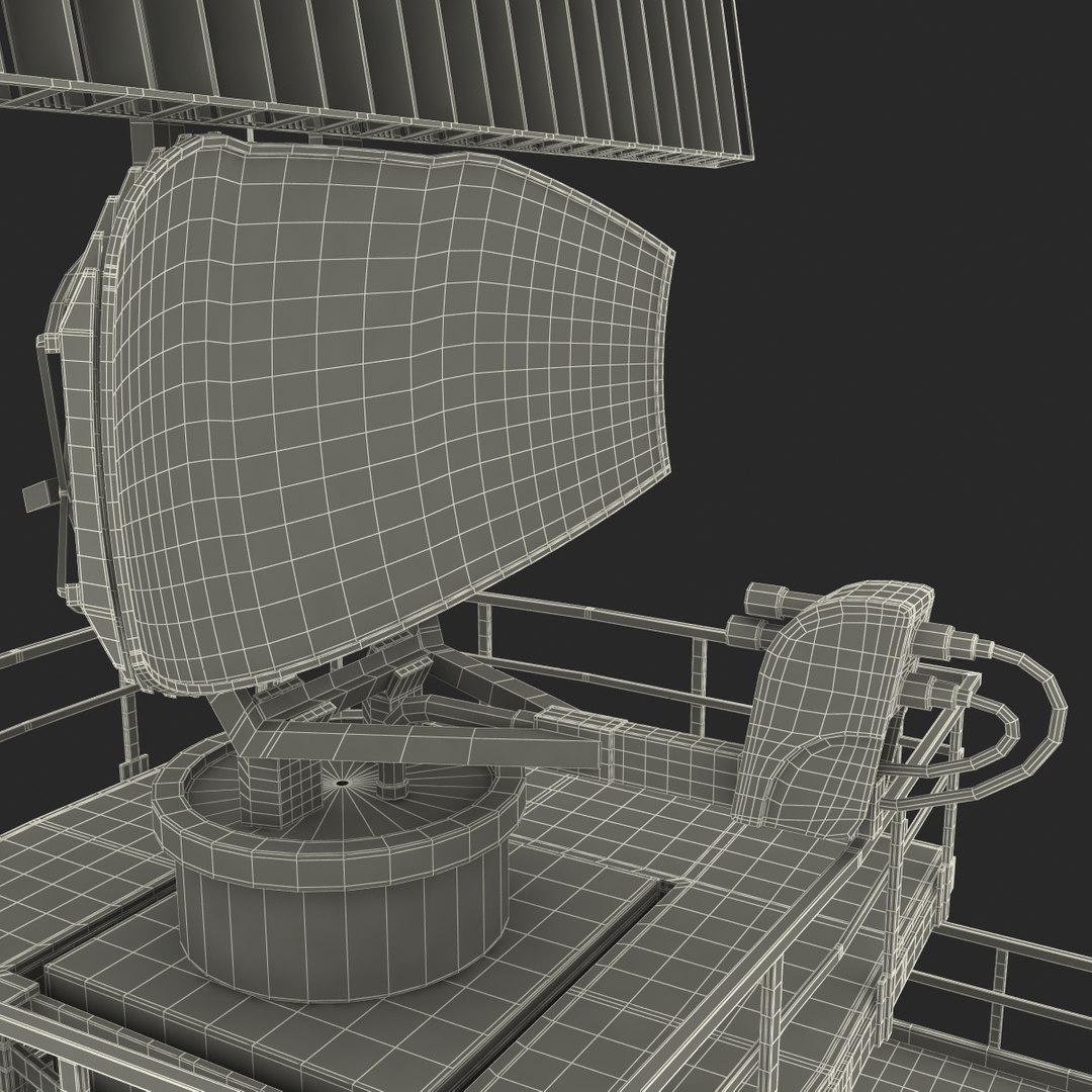 Airport Primary Surveillance Radar 3ds