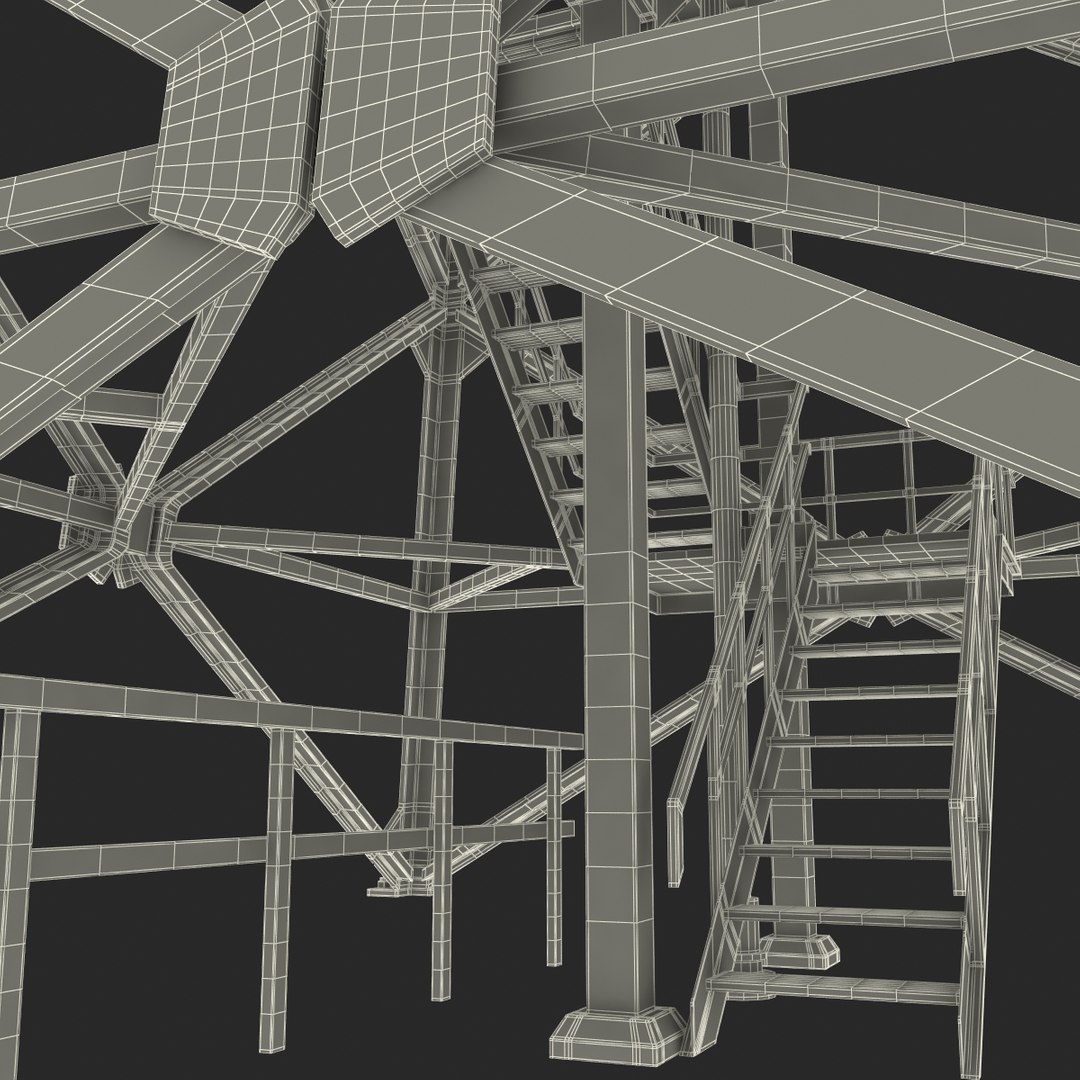Airport Primary Surveillance Radar 3ds