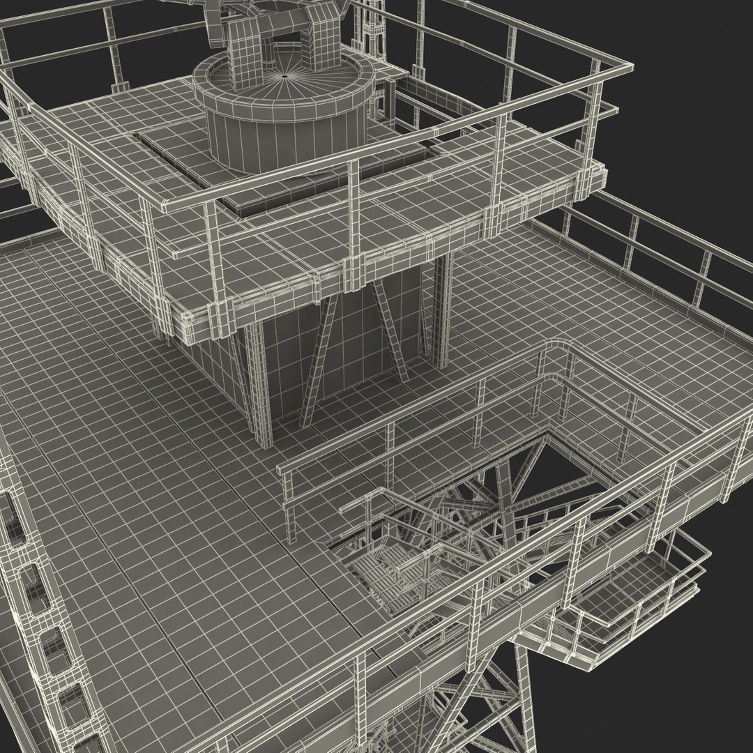 Airport Primary Surveillance Radar 3ds