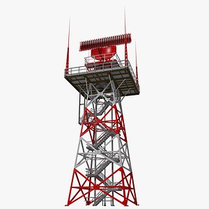 3D Radar Tower Models - Browse & Download Formats - TurboSquid