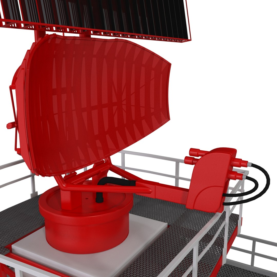 Airport Primary Surveillance Radar 3ds
