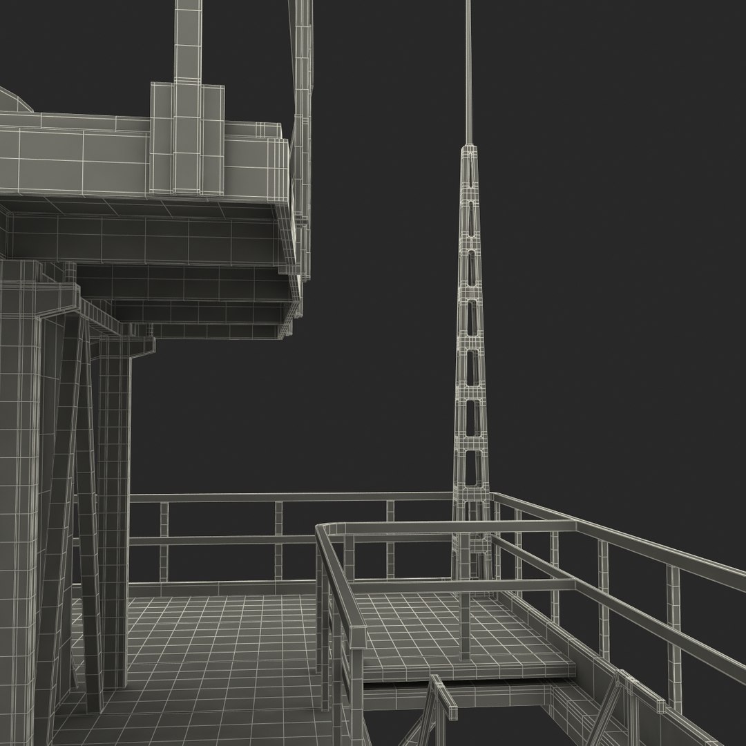 Airport Primary Surveillance Radar 3ds