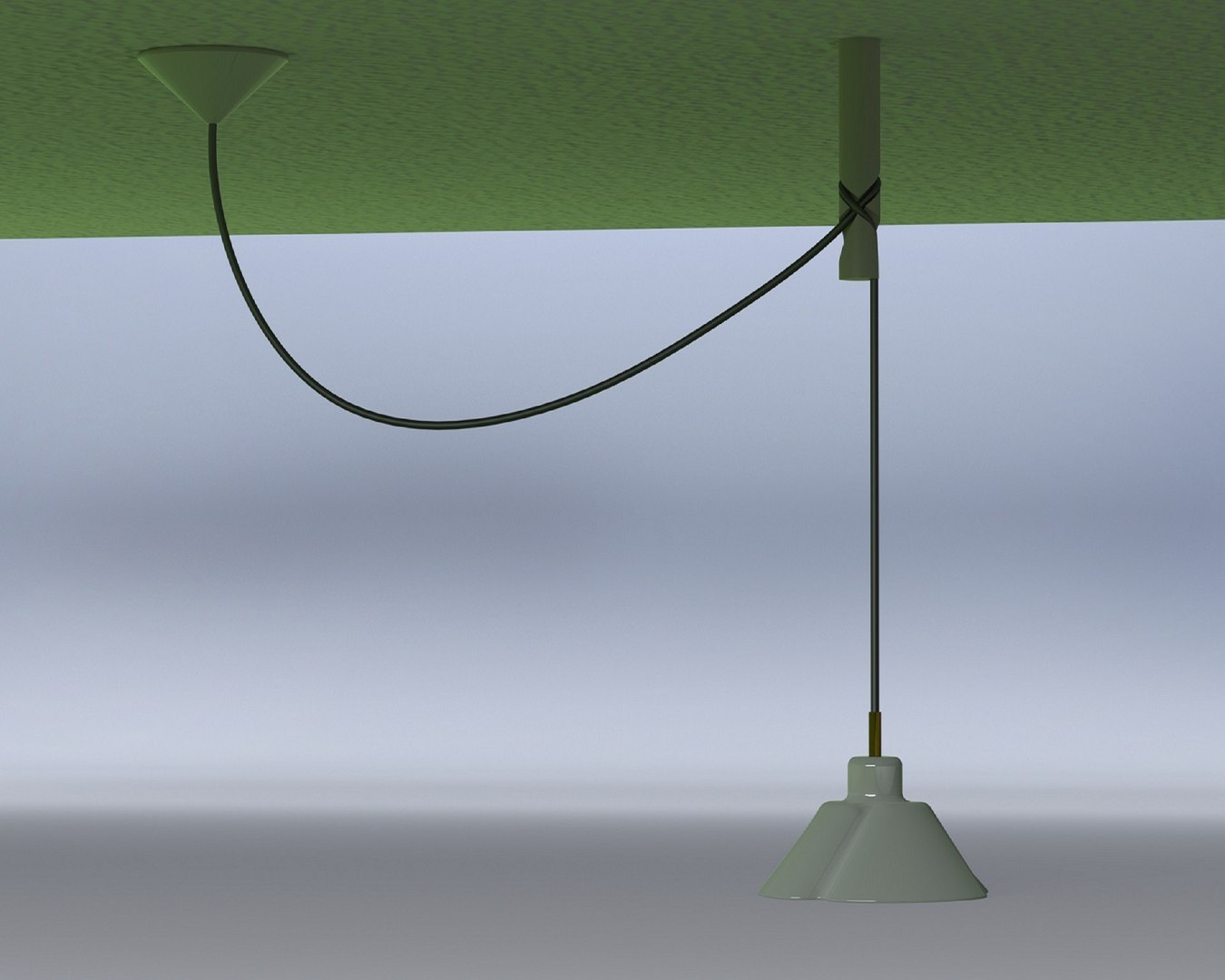 Little Bishop Pendant Light Hook Model - TurboSquid 2039087