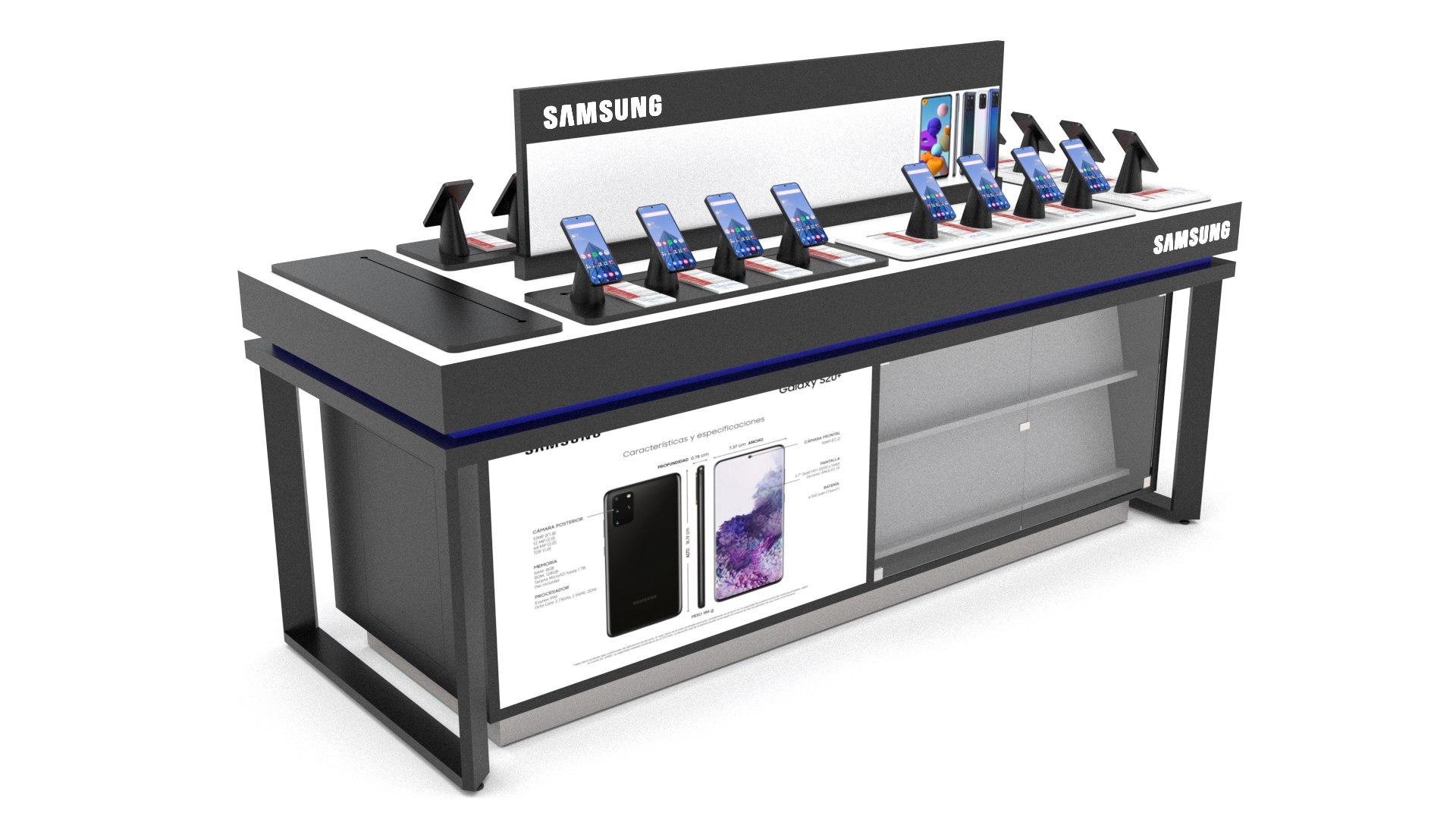3D Model DISPLAY TABLE - TurboSquid 1873448