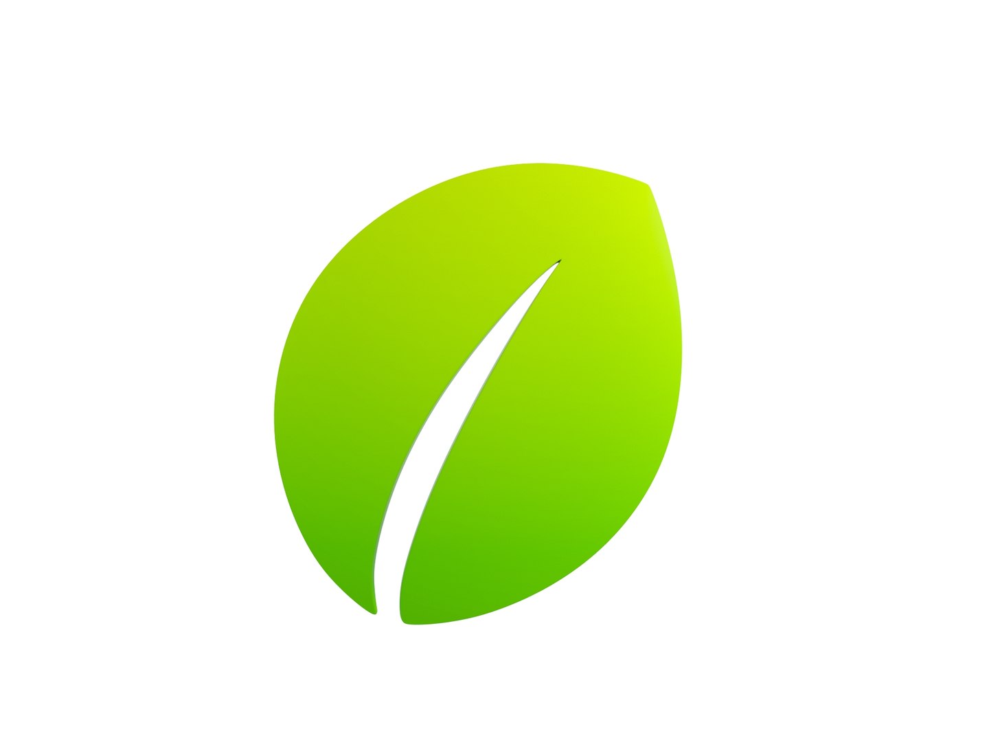 3D Leaf Symbol - TurboSquid 1600667