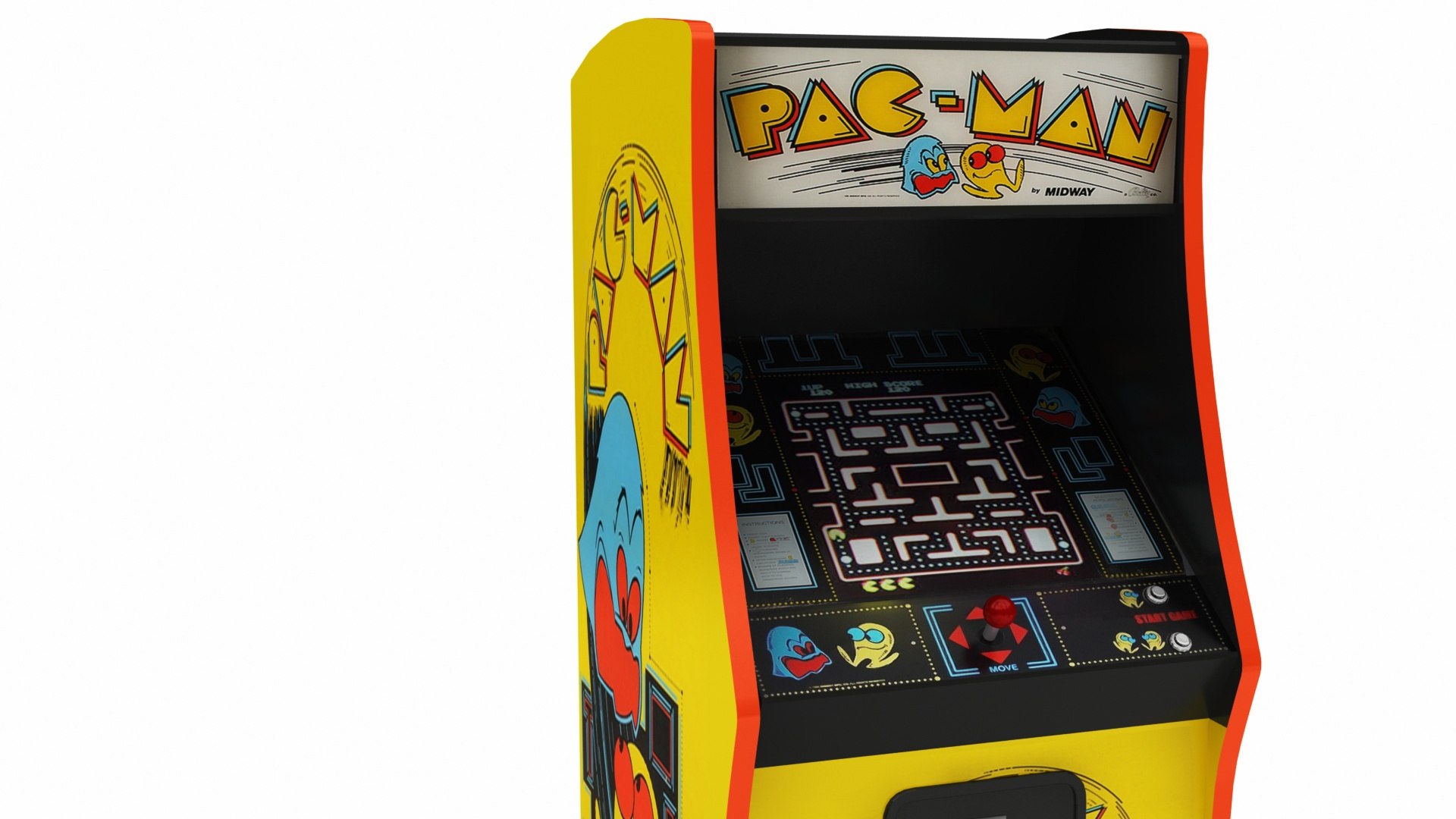 3D Arcade Games 4 In 1 Model - TurboSquid 2517206