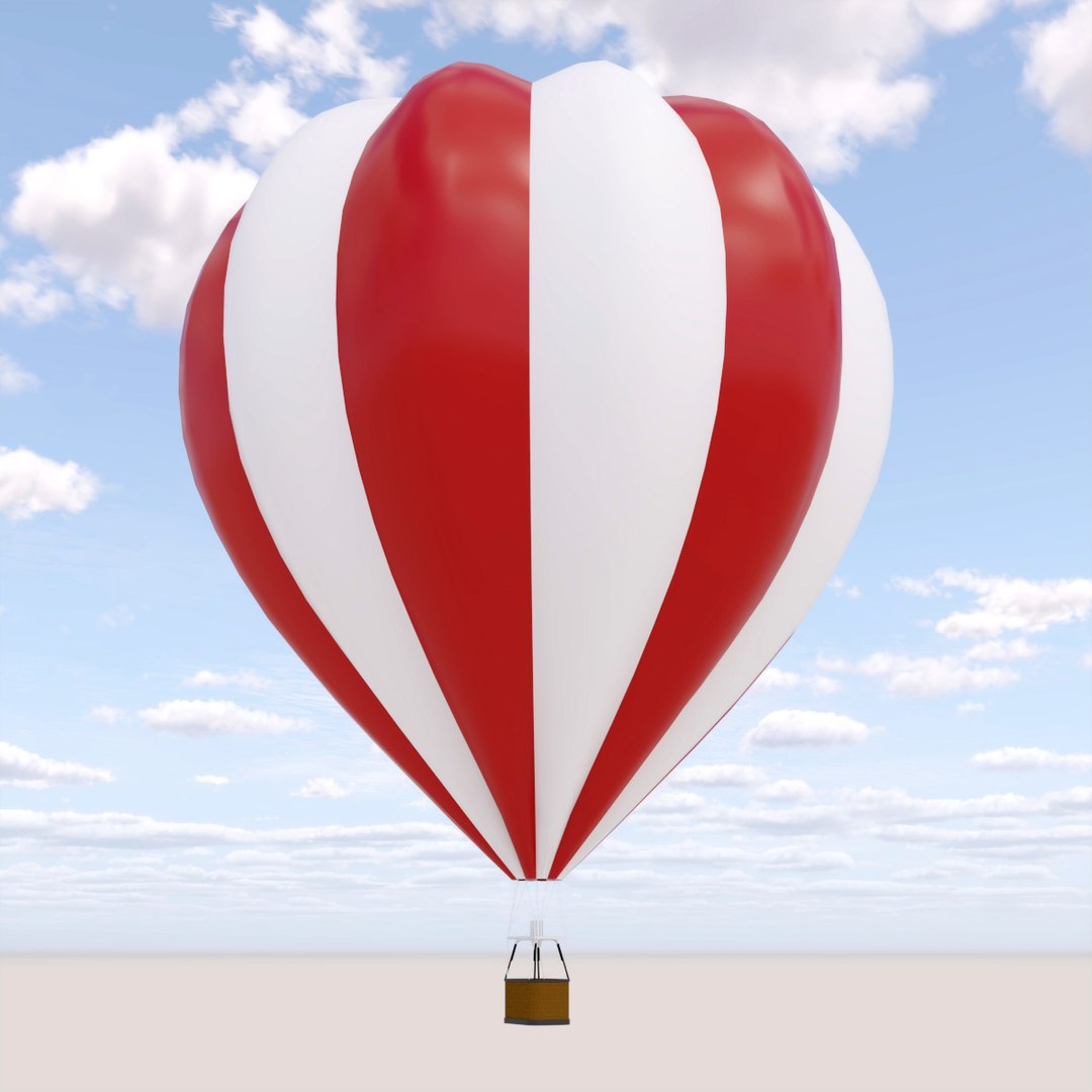 Hot Air Balloon Model - TurboSquid 2219118
