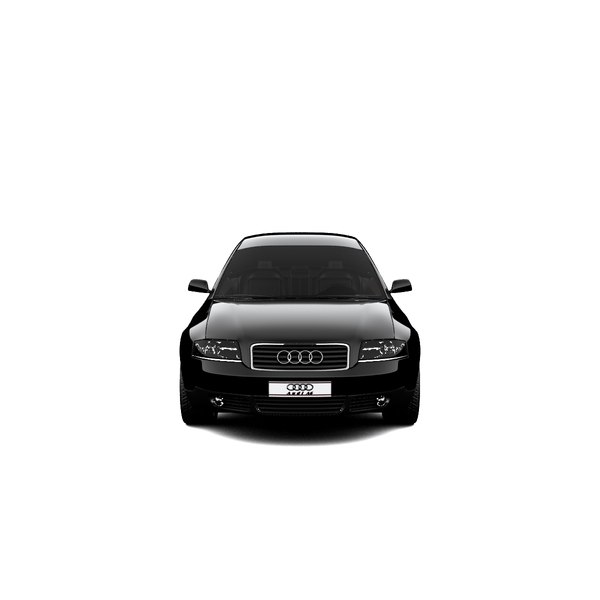 dwg audi a6 c5 car