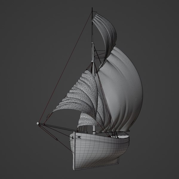 3D Schooner model - TurboSquid 1831877