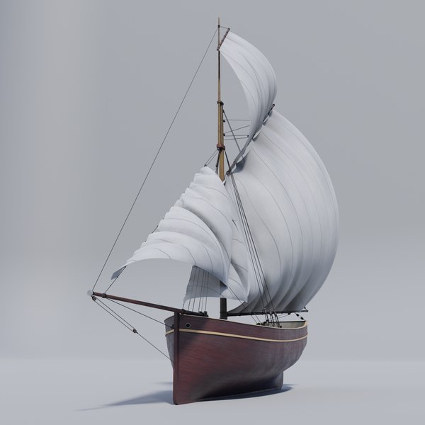 3D Schooner model - TurboSquid 1831877
