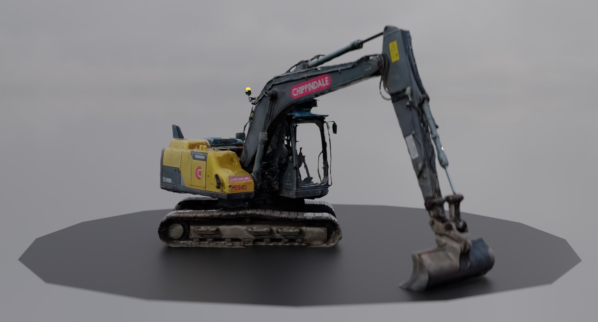 Excavator Digger - Construction Site Asset 3D Model - TurboSquid 2093573
