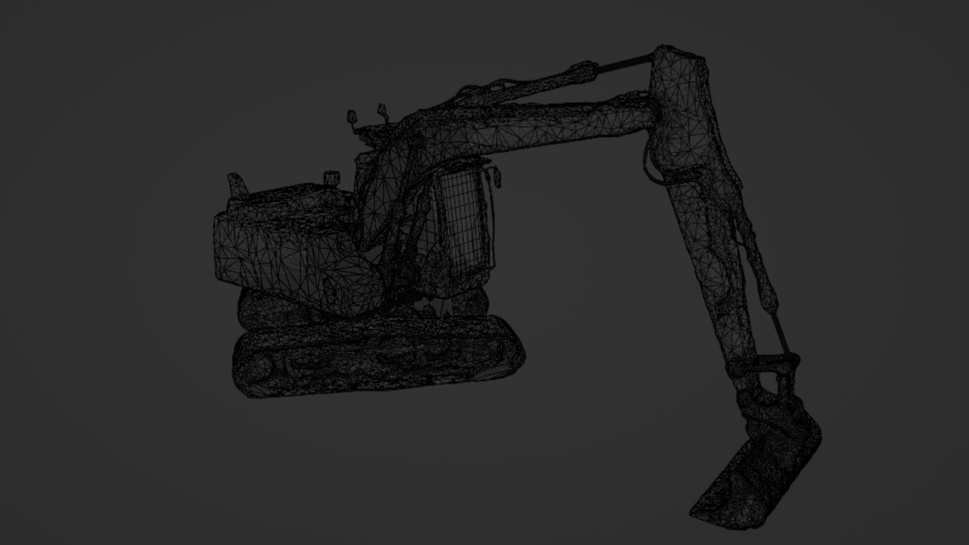 Excavator Digger - Construction Site Asset 3D Model - TurboSquid 2093573