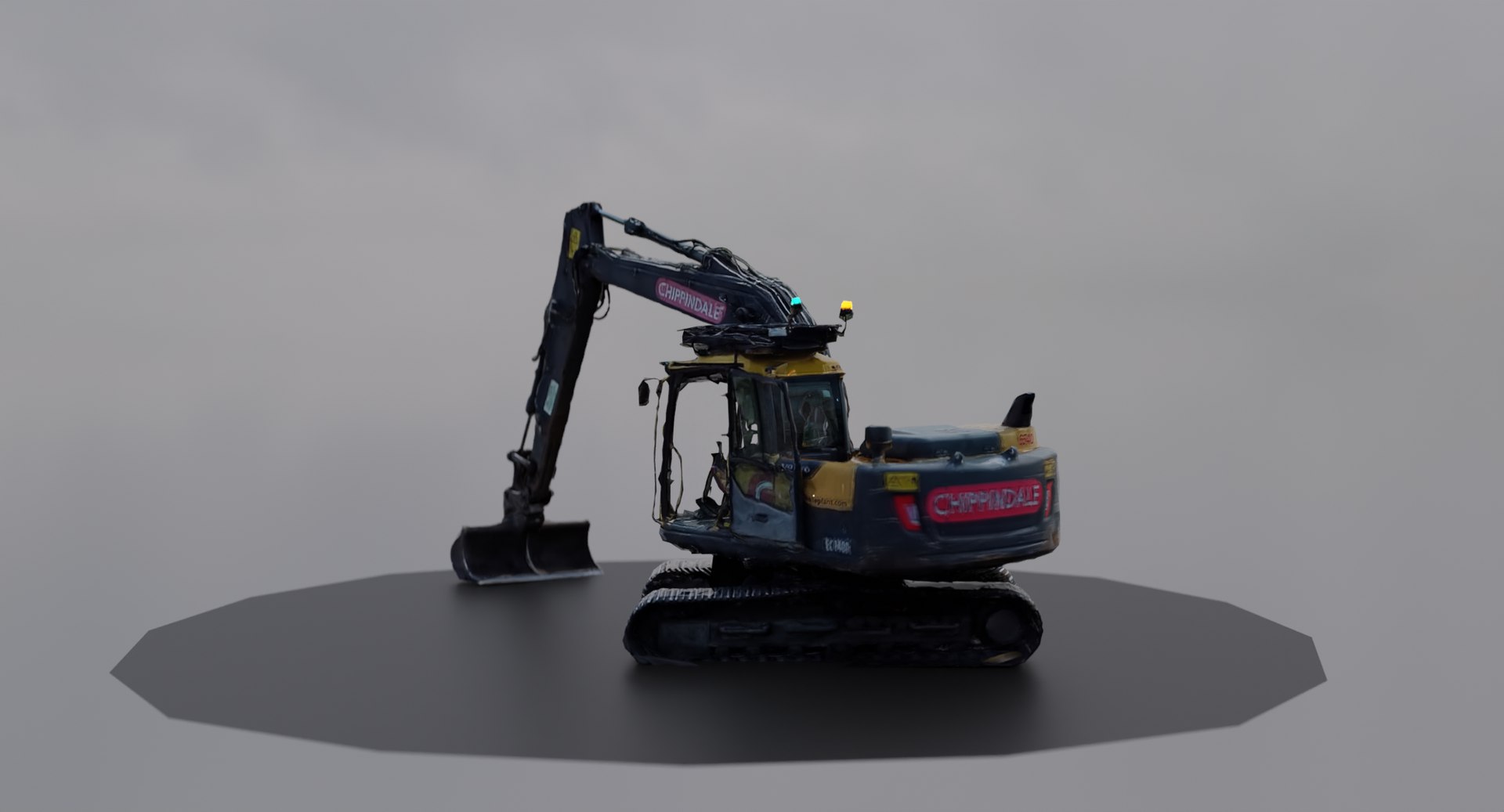 Excavator Digger - Construction Site Asset 3D Model - TurboSquid 2093573