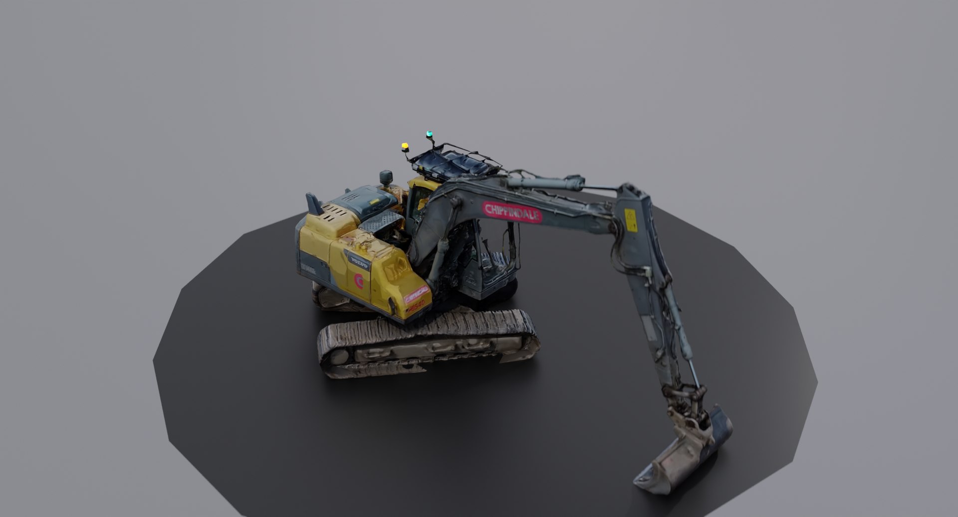 Excavator Digger - Construction Site Asset 3D Model - TurboSquid 2093573