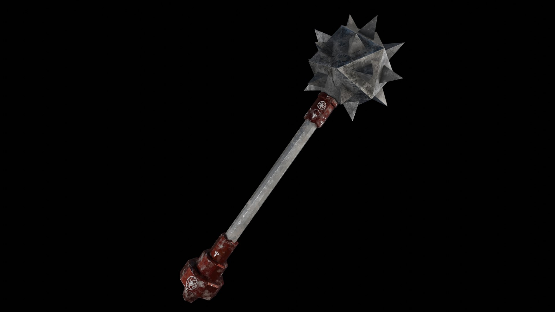 Spike Mace 3D Model - TurboSquid 1731825