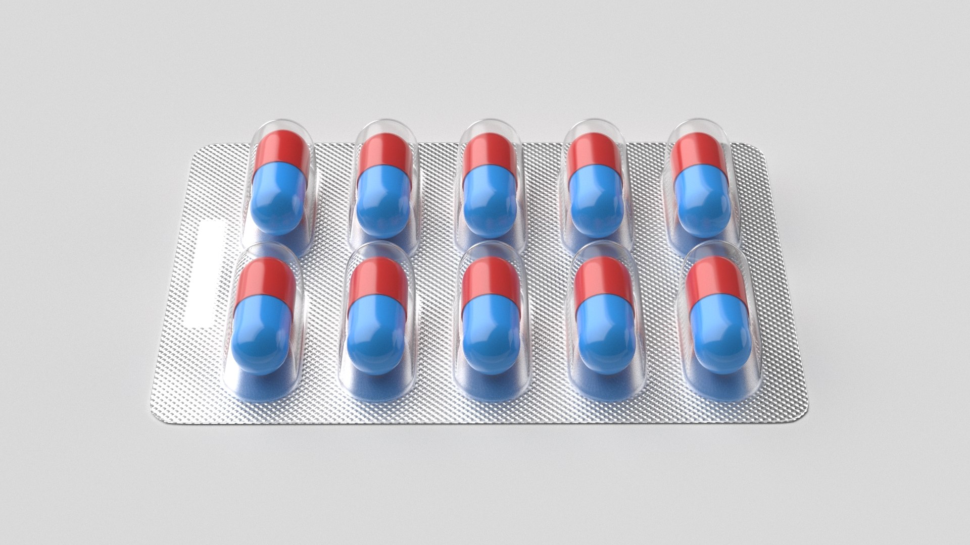 3D Model Blister Pack With Pills - TurboSquid 1765437