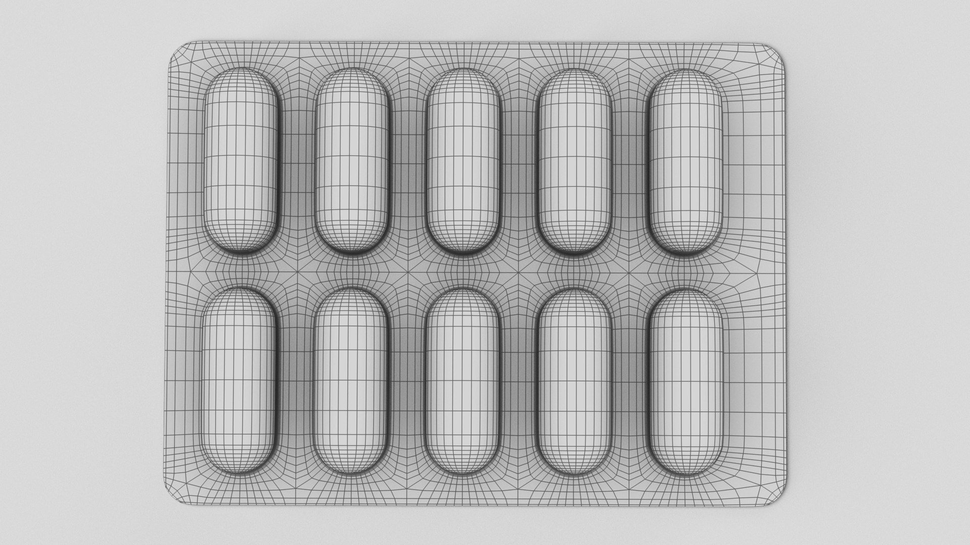 3D Model Blister Pack With Pills - TurboSquid 1765437