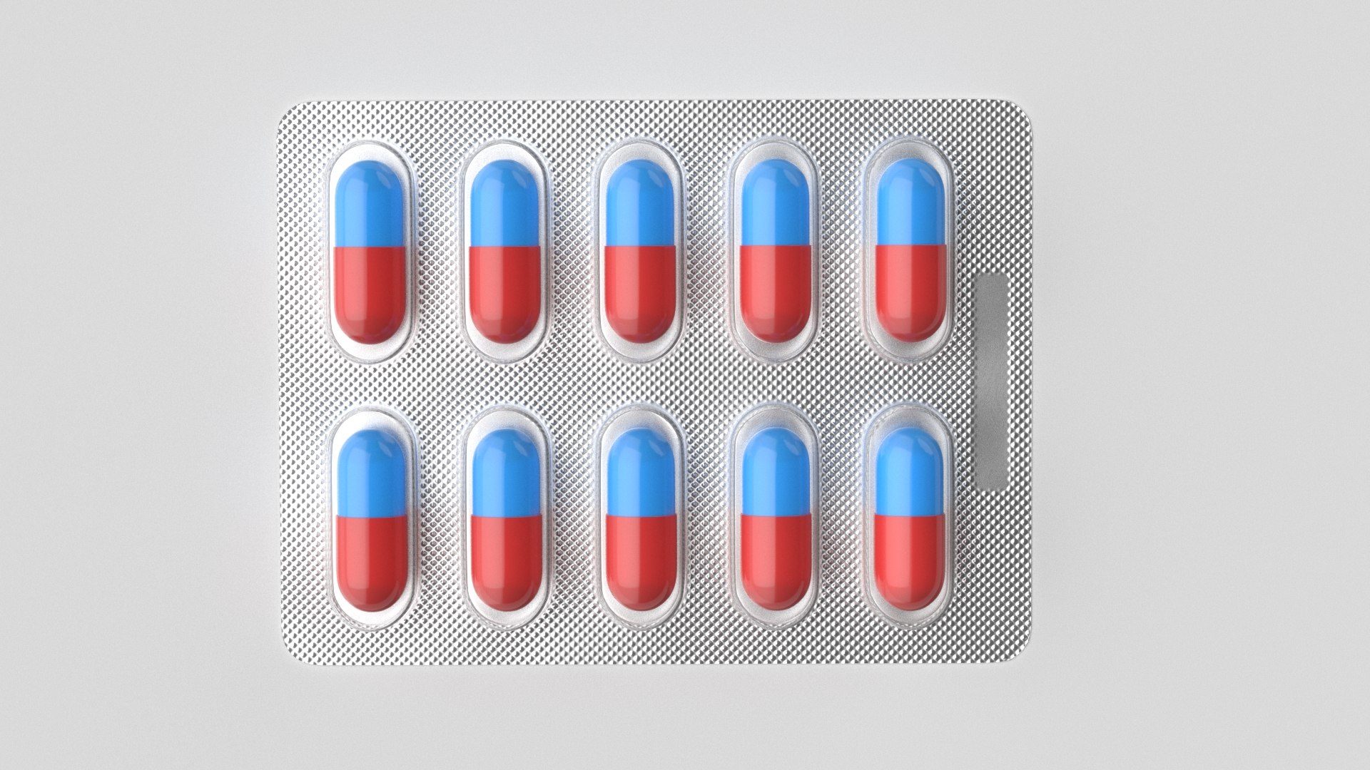 3D Model Blister Pack With Pills - TurboSquid 1765437