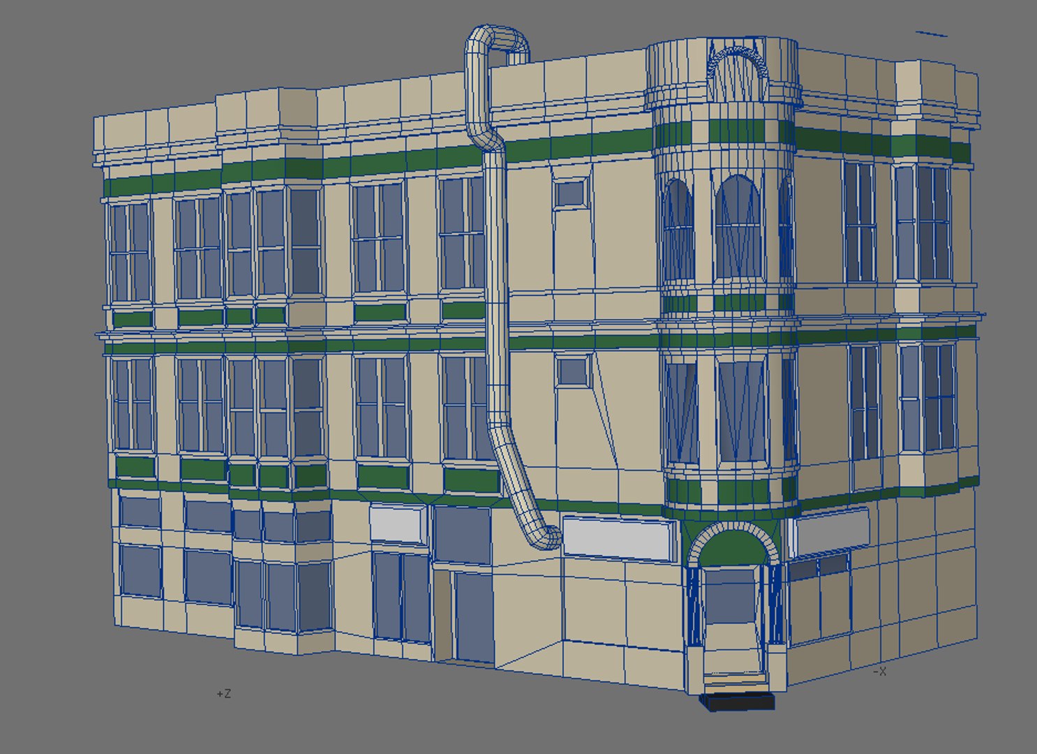 Buildings San Francisco 3d Model