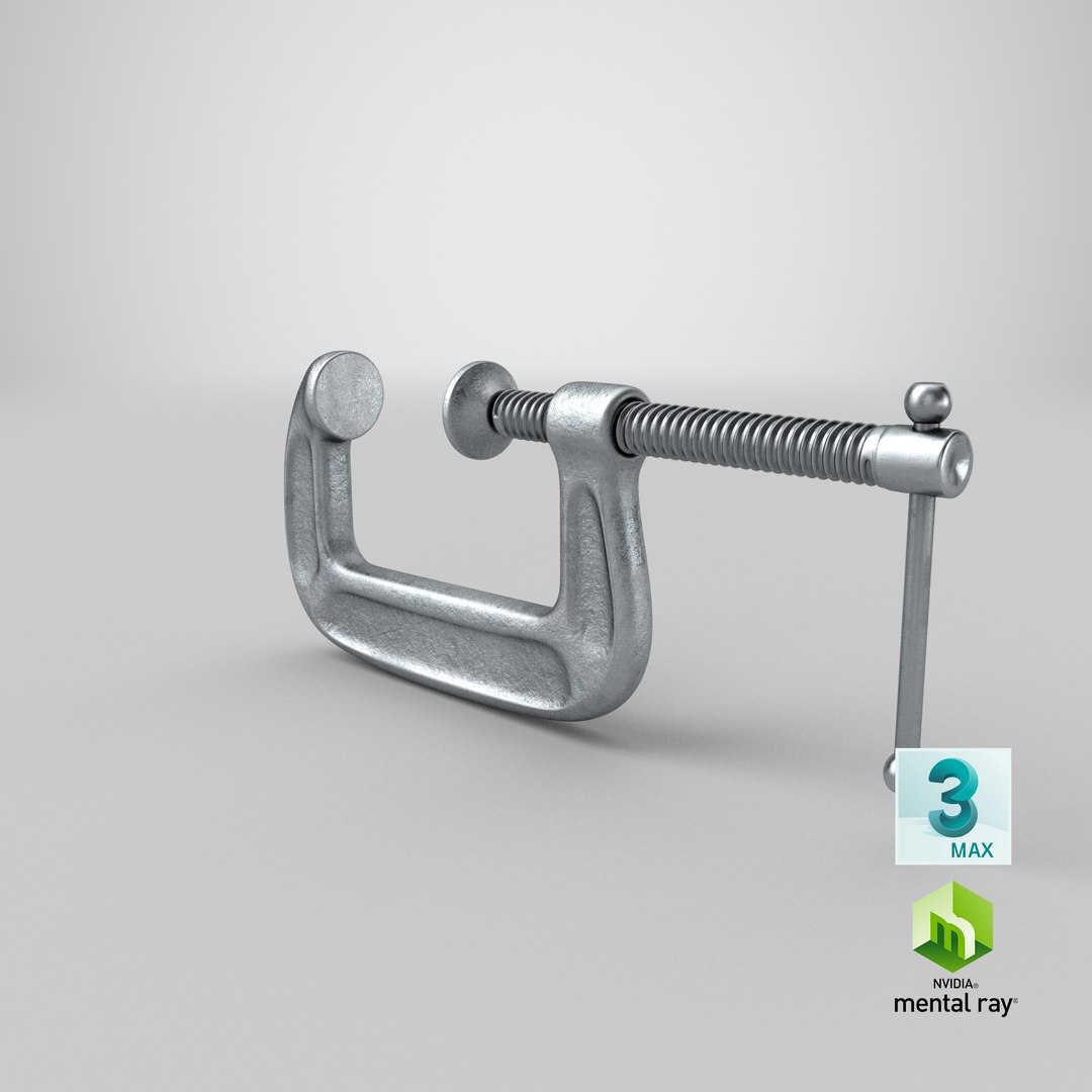 3D model c-clamp tool - TurboSquid 1550839