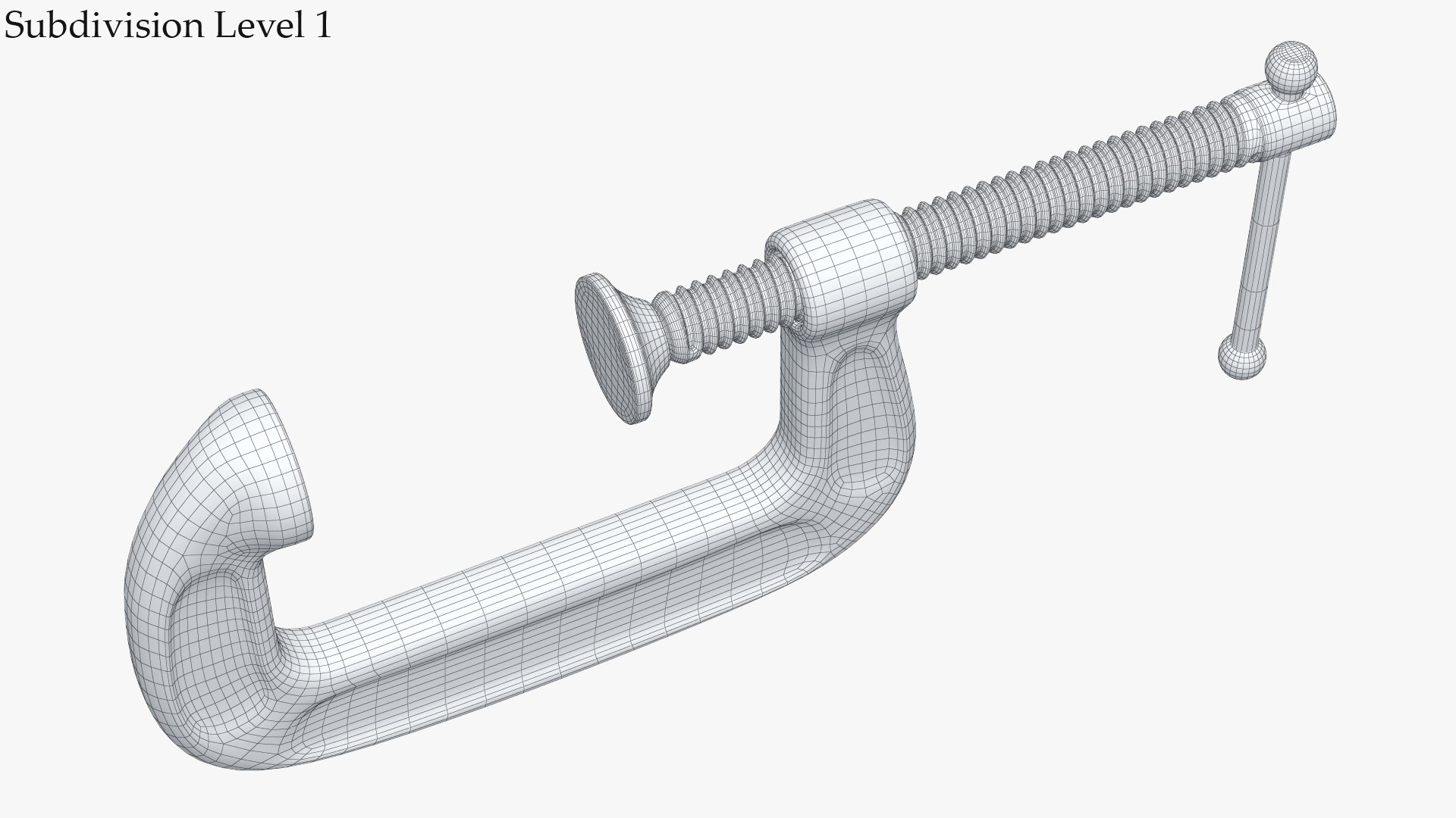 3D Model C-clamp Tool - TurboSquid 1550839