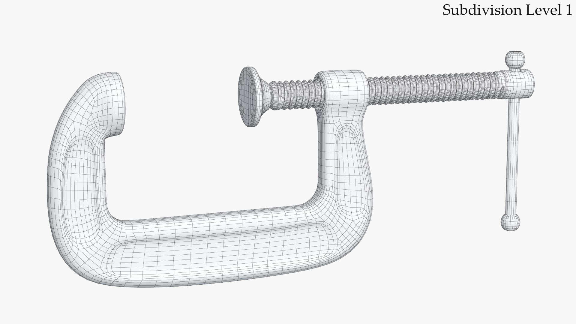 3D Model C-clamp Tool - TurboSquid 1550839