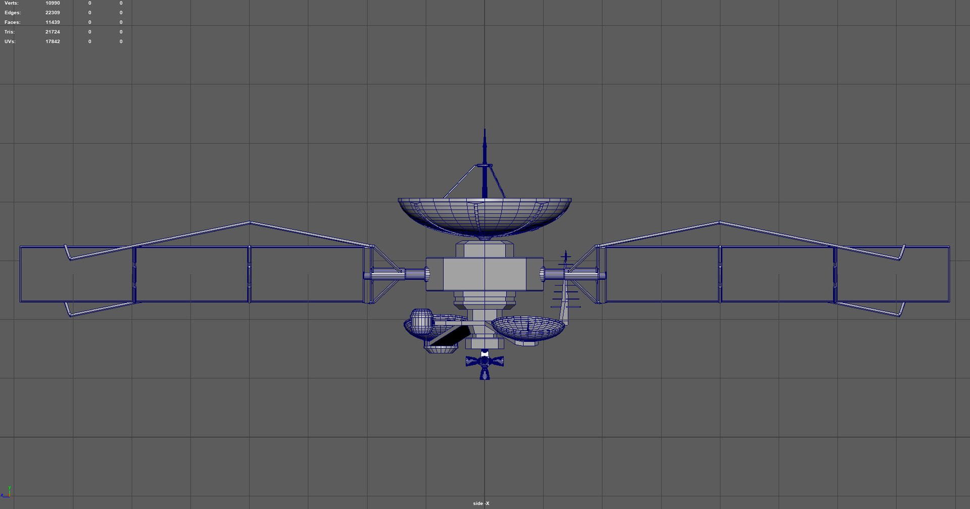 3D Model Satellite Spaceship - TurboSquid 1474590