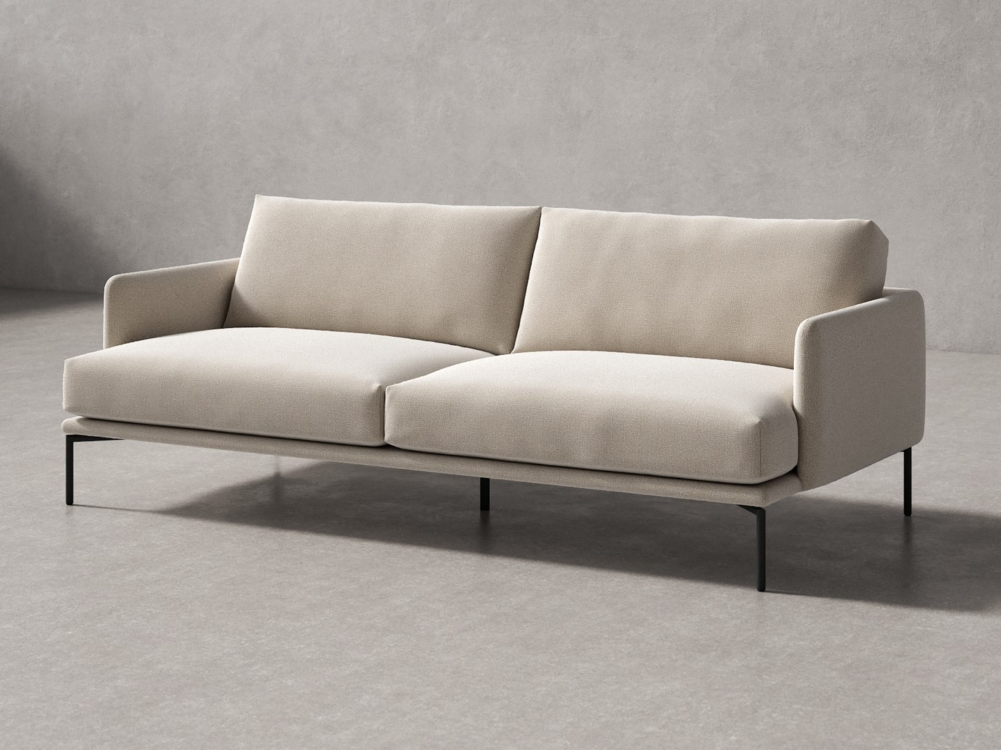 Baron Sofa 210 3D Model - TurboSquid 2156311