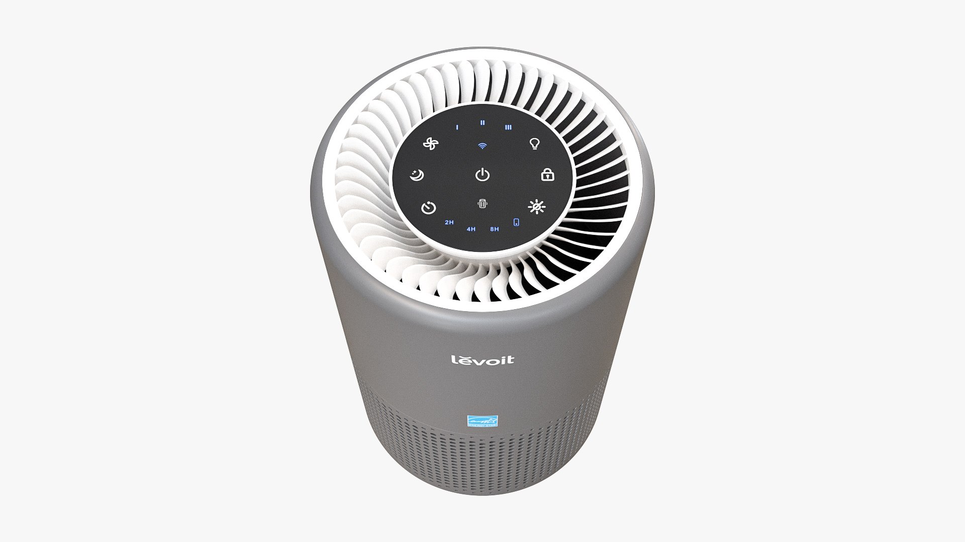 Levoit Core 200S Air Purifier Grey Model - TurboSquid 2038852
