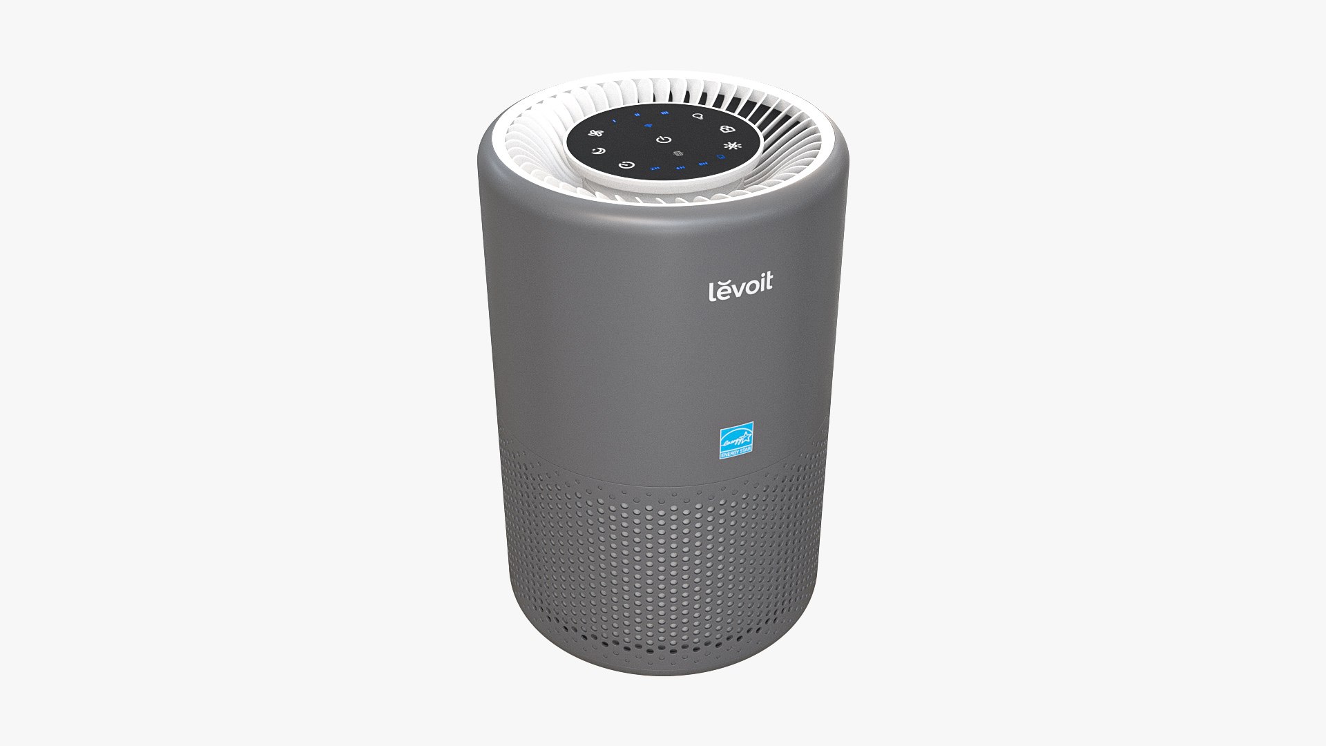 Levoit Core 200S Air Purifier Grey Model - TurboSquid 2038852