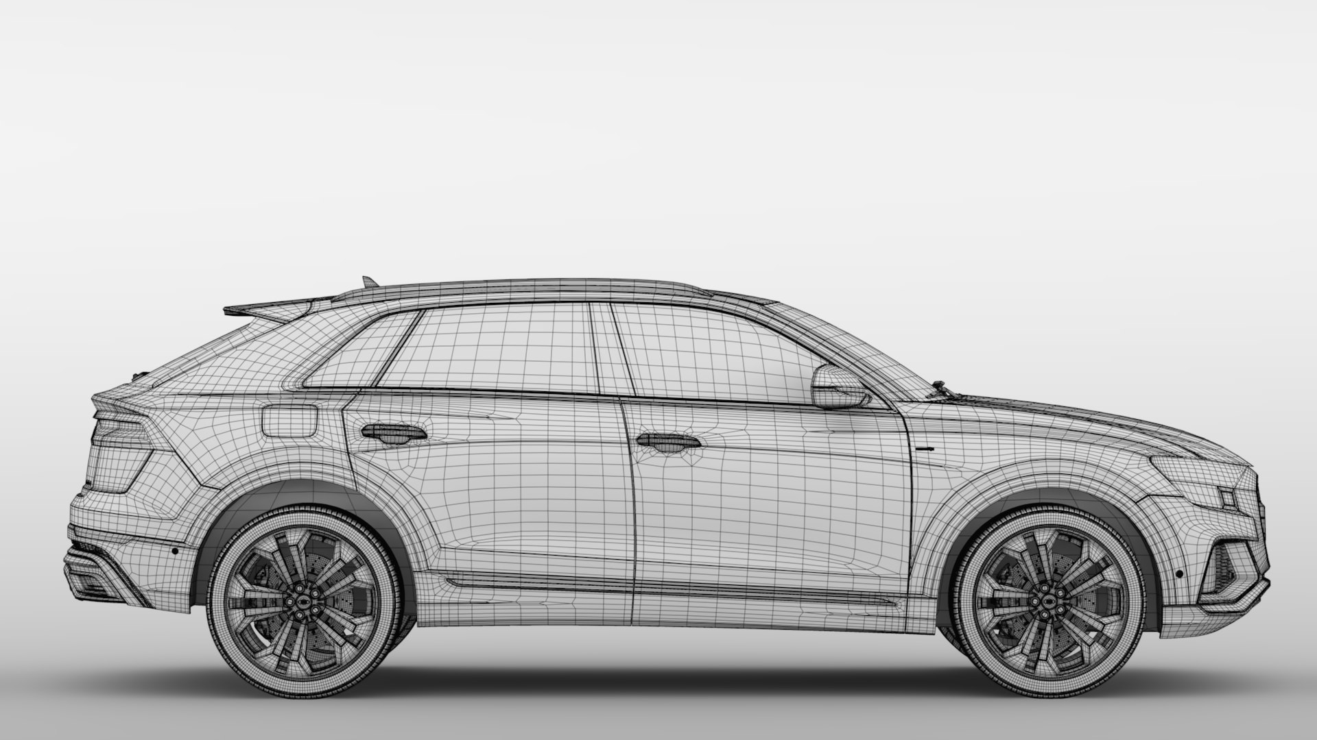 Audi Q8 50 Tdi 3D Model - TurboSquid 1309401