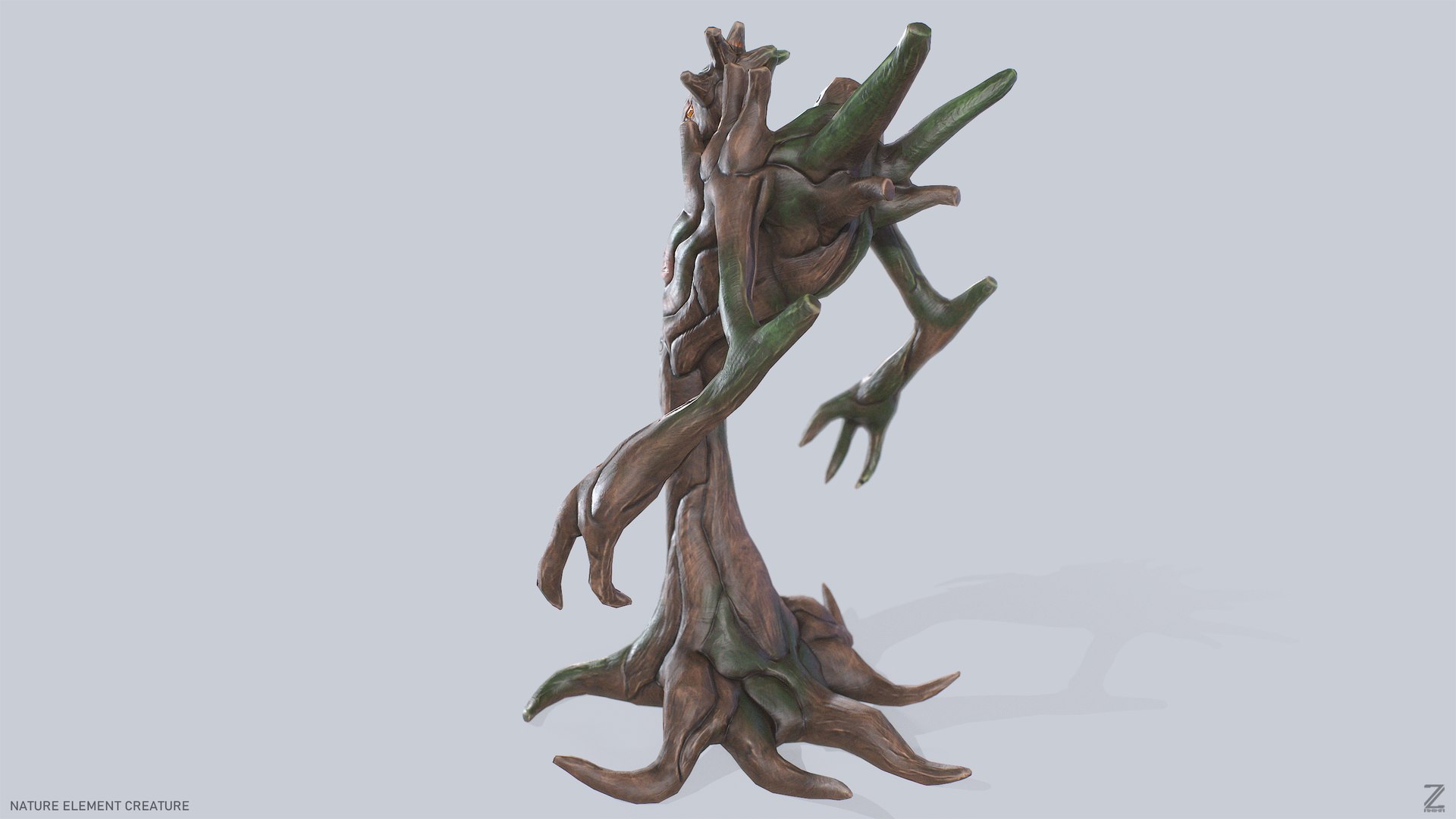 Nature Element Creature Model - TurboSquid 2299399
