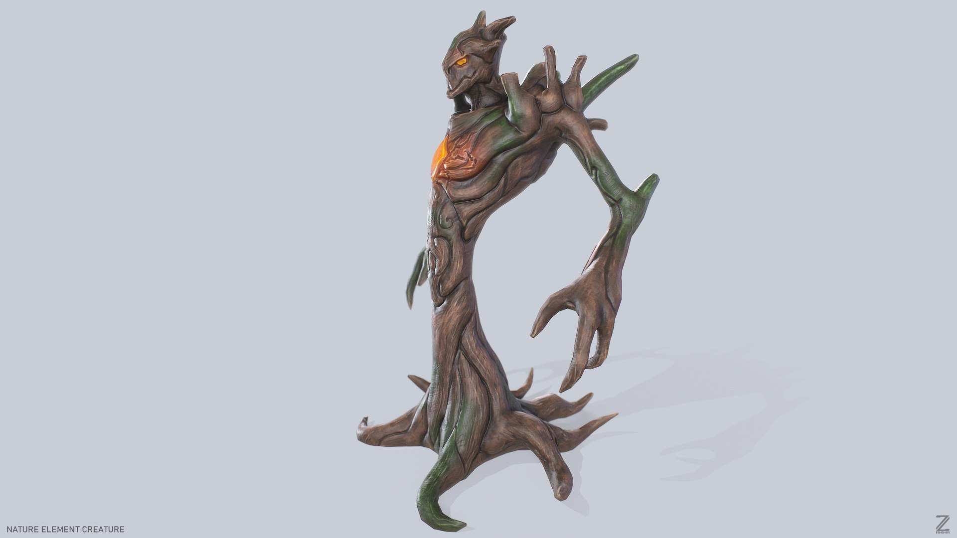 Nature Element Creature Model - TurboSquid 2299399
