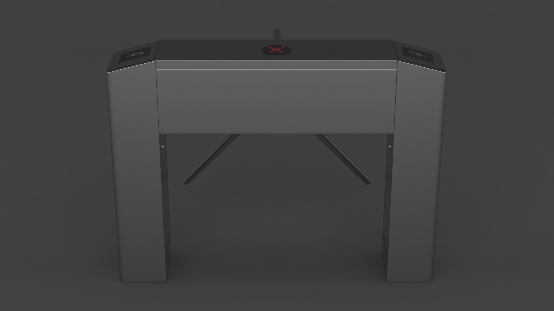 3D Turnstile Gate model - TurboSquid 2106427