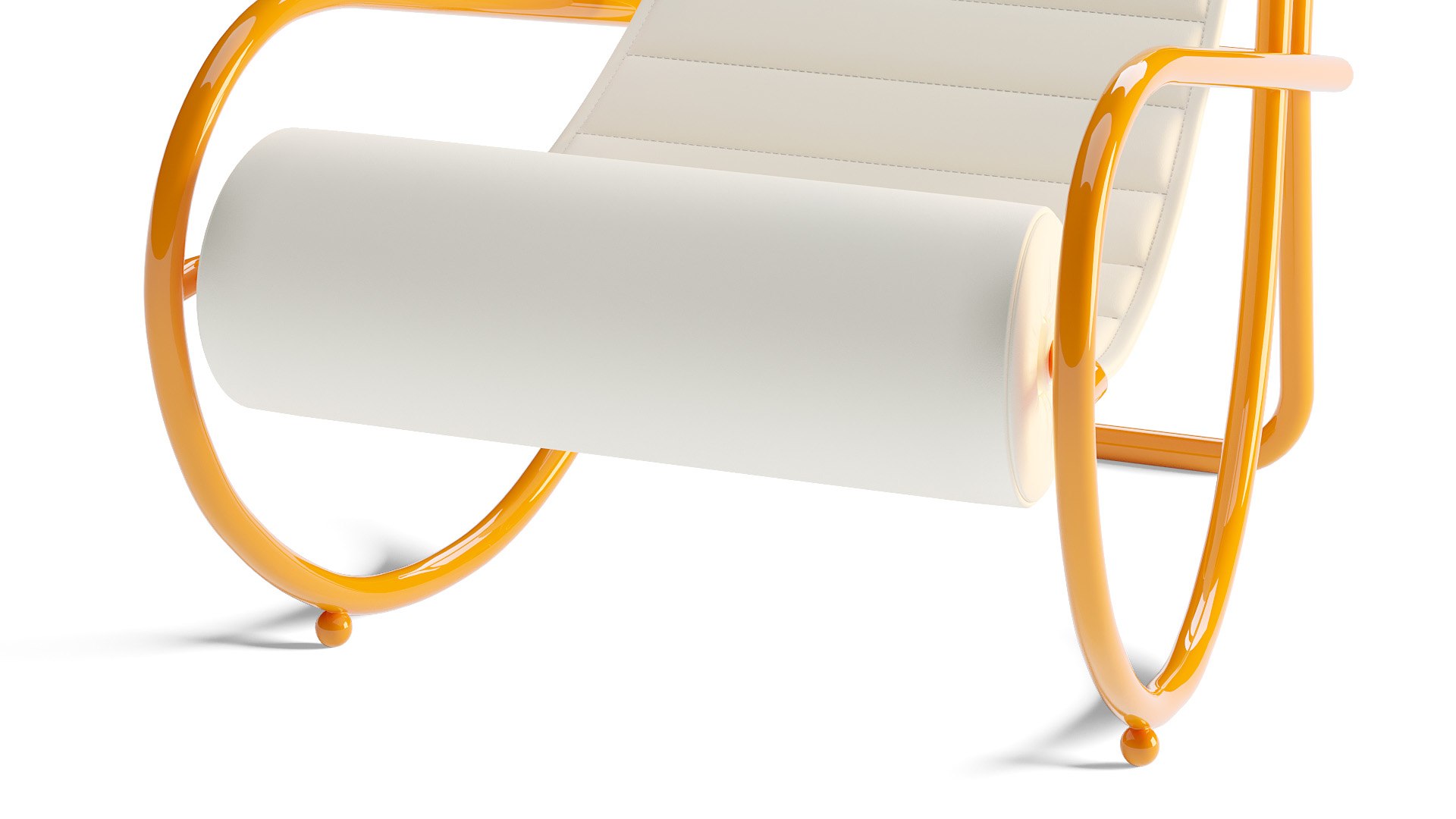 Locus Solus Orange Armchair by Gae Aulenti 3D - TurboSquid 2098758