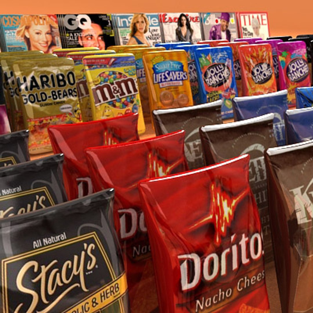 3d Model Merchandise Items