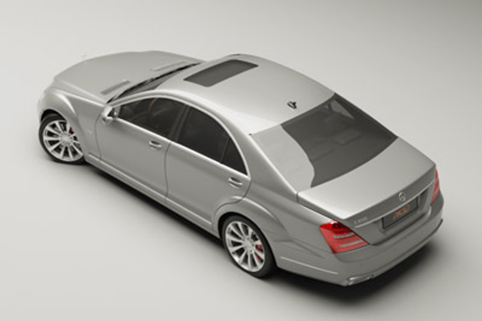 Mercedes S Class 2009 3d Model