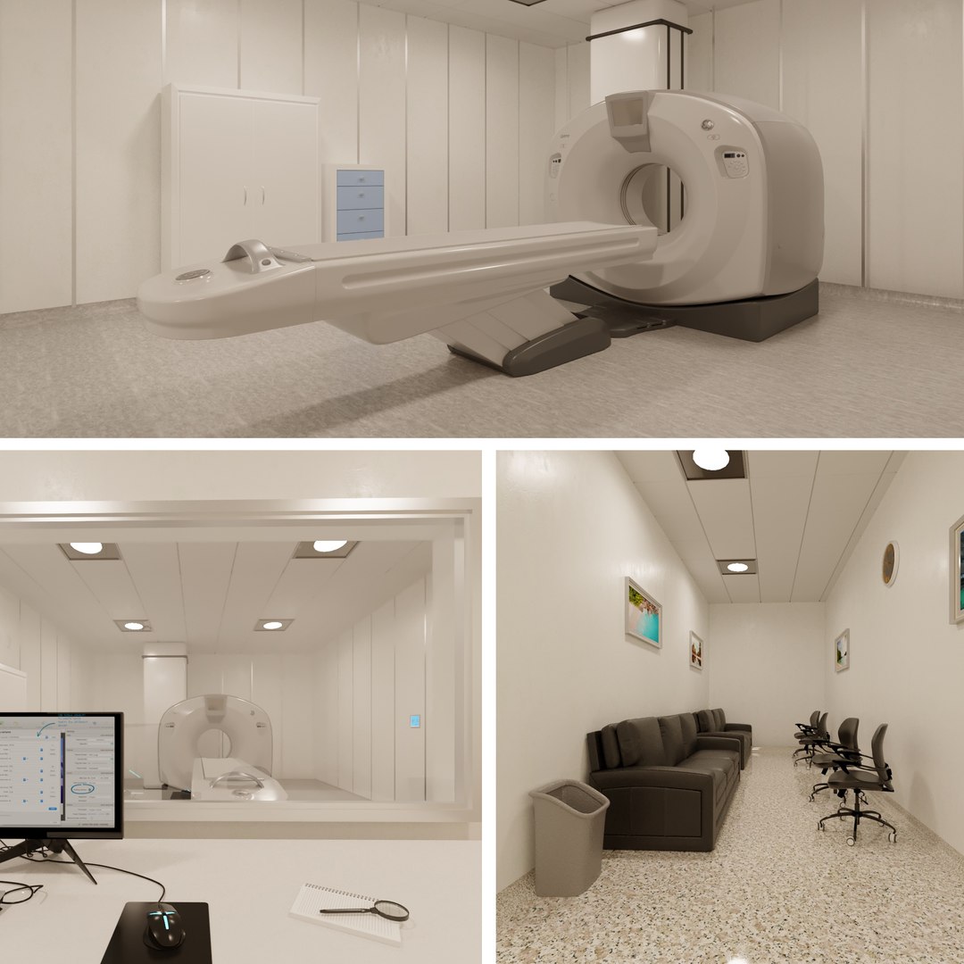 Hospital MRI Room 3D Model - TurboSquid 2024313